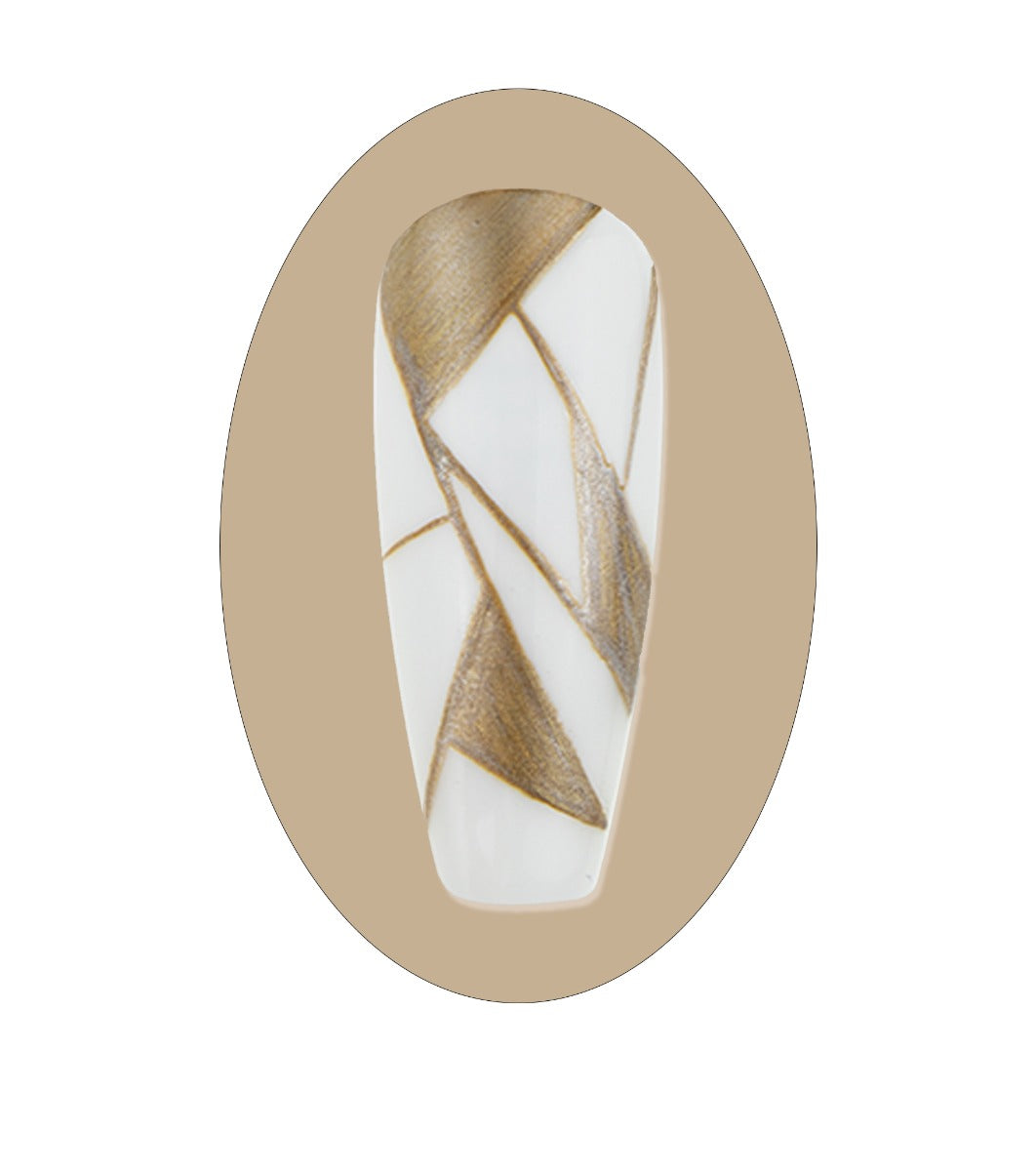 METAL Effect GEL Gold – Glamorous Gold Nail Gel – Nail Artists